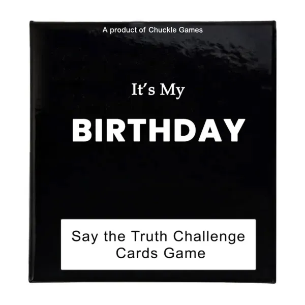 Say the Truth Challenge Cards Game: Birthday Edition – Chuckle Games